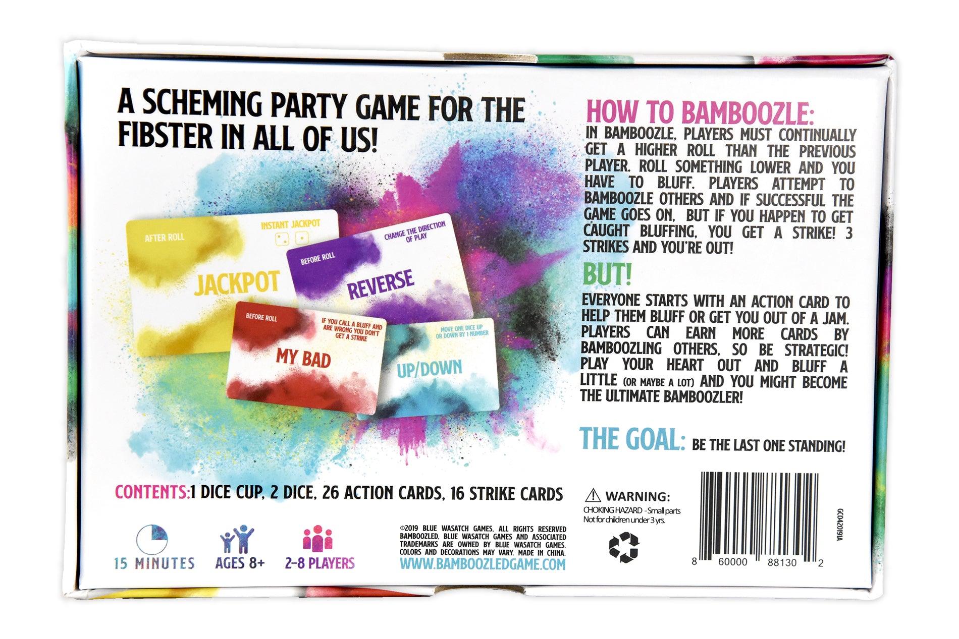 Bamboozled - The Bluffing Dice Game – Blue Wasatch Games