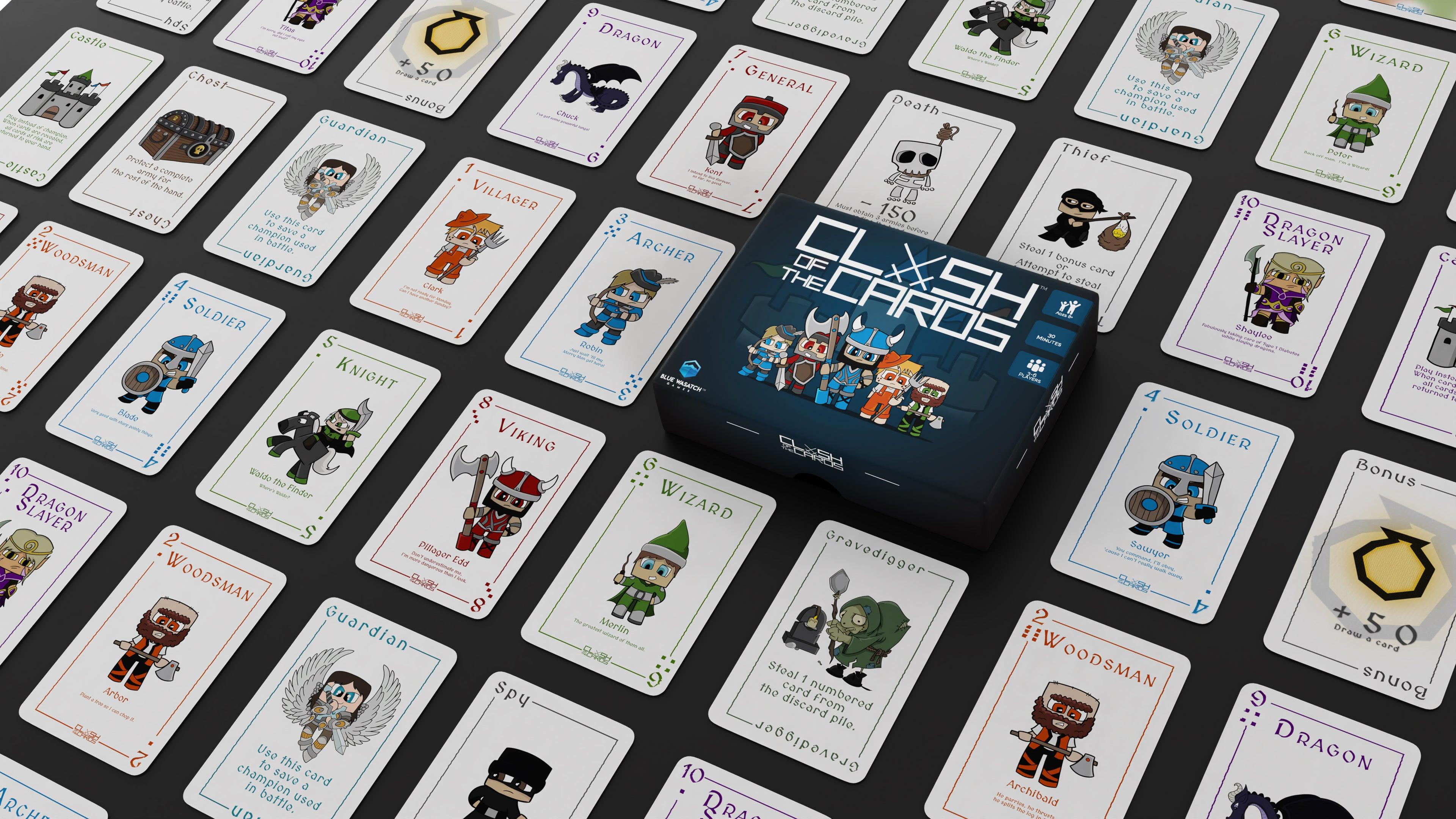 Clash of the Cards – Blue Wasatch Games